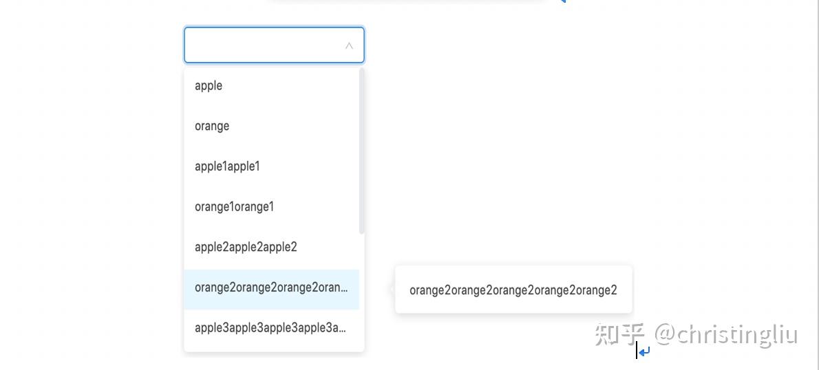 React 框架Antd Select 下拉框选项label文本内容过长动态添加popover提示框 - 知乎