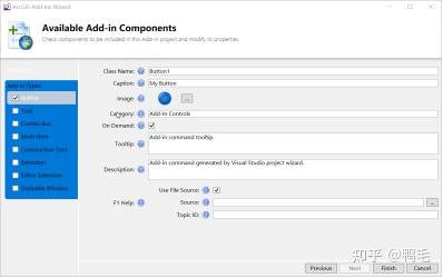 ArcGIS Add-In插件开发 （1）创建 - 知乎