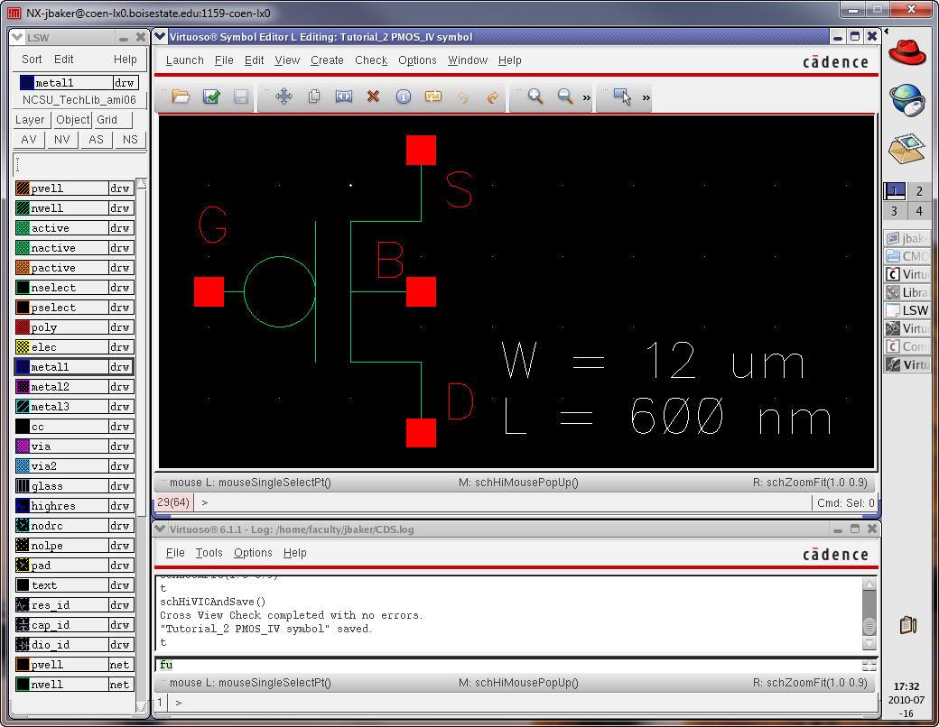 布局和模拟PMOS和NMOS器件的IV曲线 - 知乎