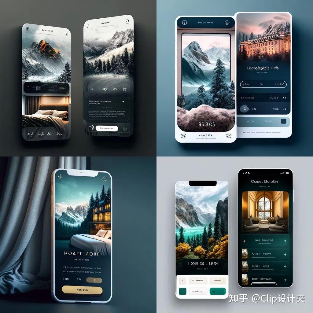 Midjourney直接生成UI界面！AI设计体验指南 - 知乎