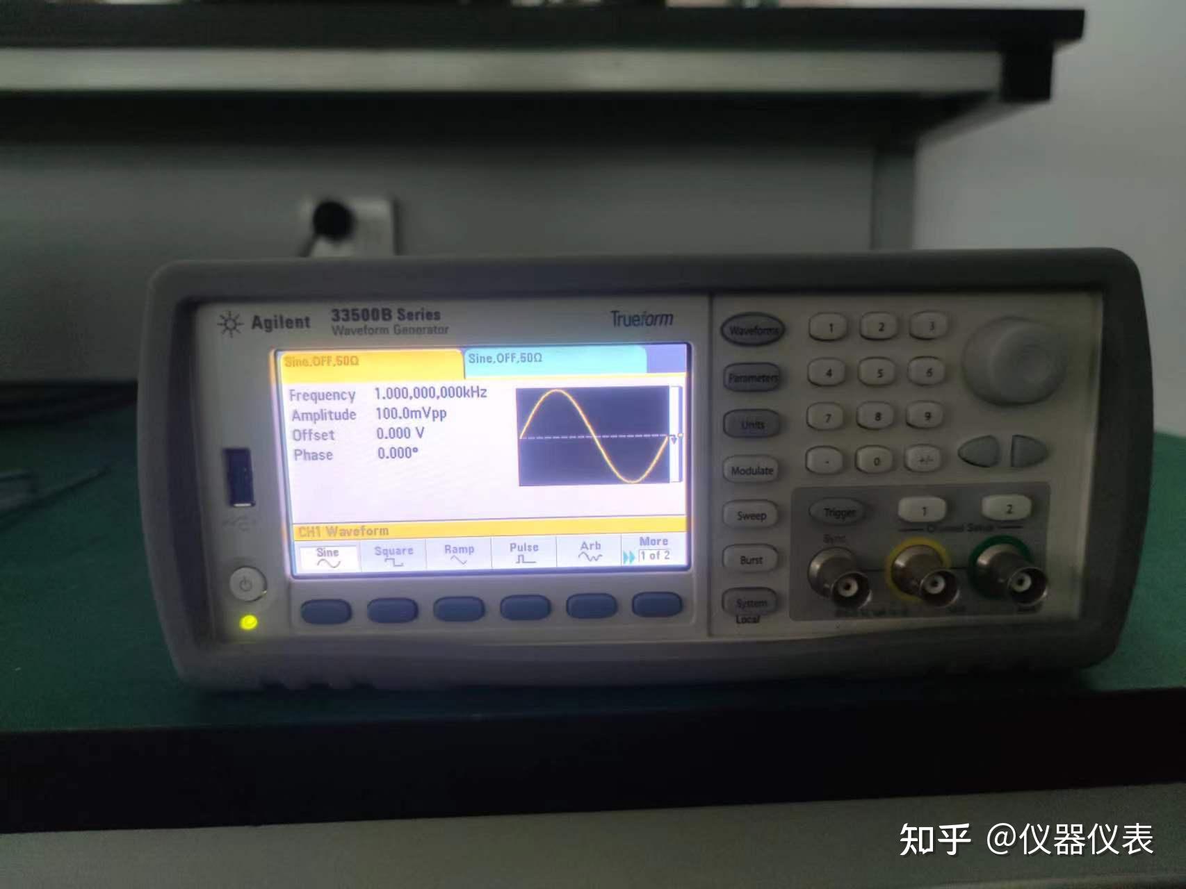Agilent安捷伦33500B波形发生器 - 知乎