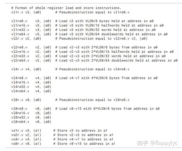 RISCV-V-1.0向量扩展指令集学习 - 知乎