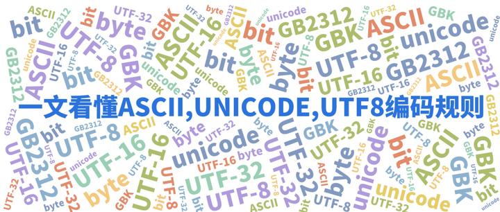 一文看懂ASCII,UNICODE,UTF8编码规则 - 知乎