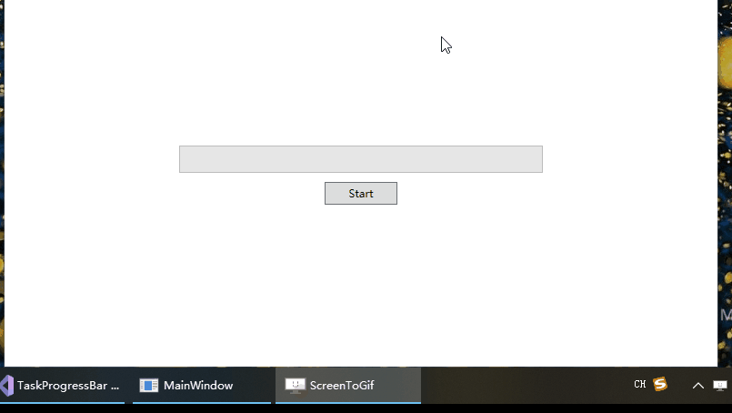 WPF任务栏同步进度 - 知乎