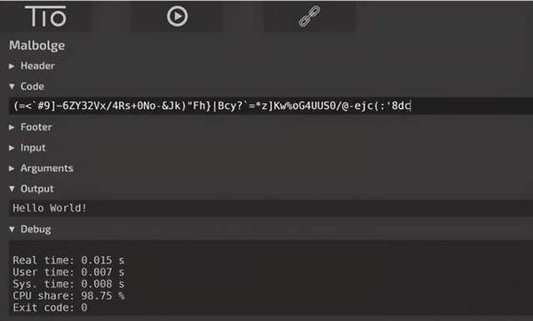 “Hello World”居然有这么鬼畜的打开方式？！ - 知乎