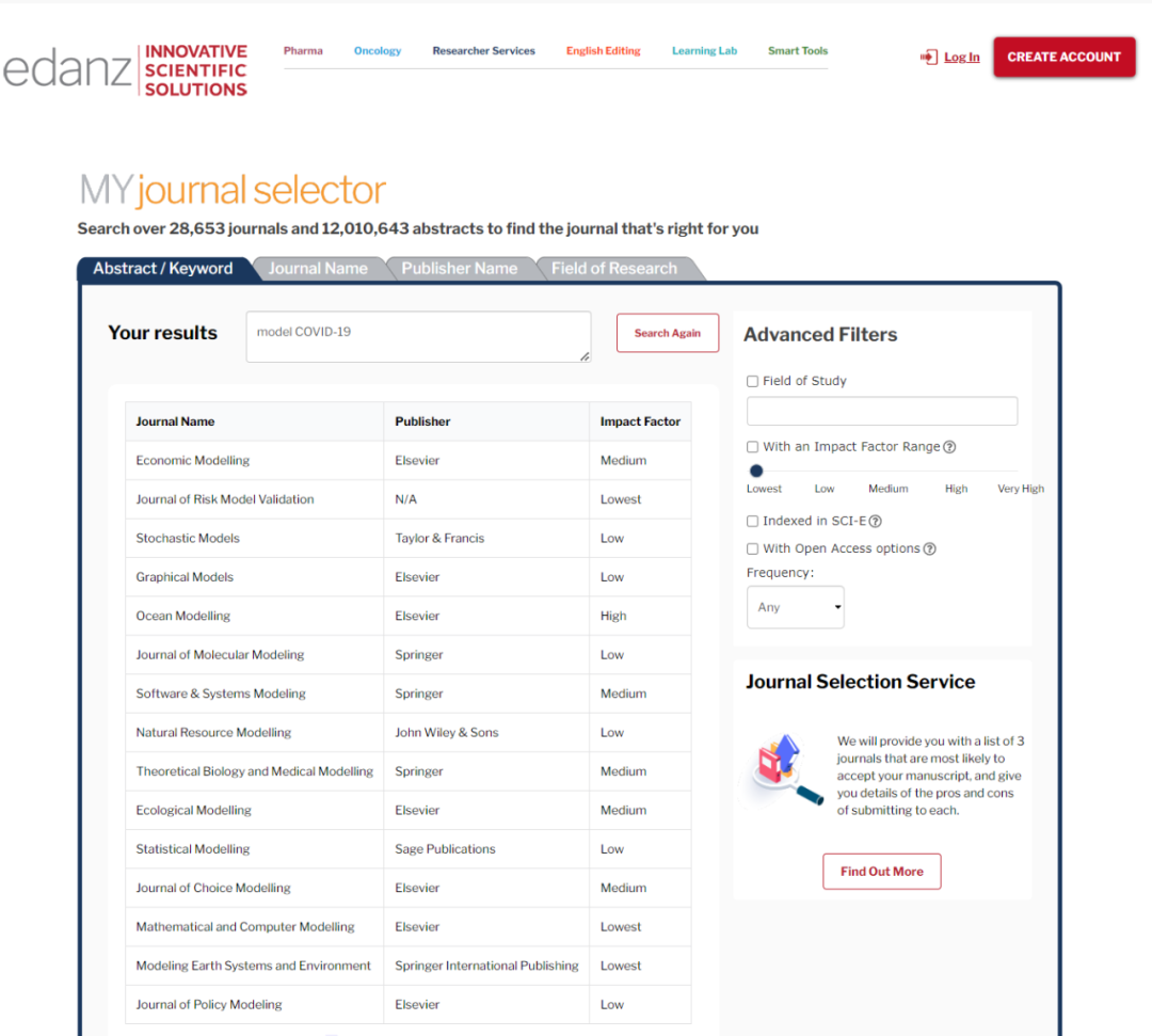 选刊工具合集，助你选出适合投稿的SCI期刊 - 知乎