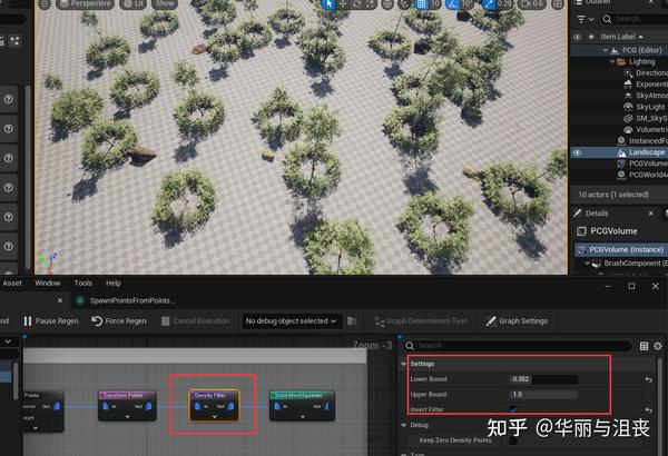 UE5.1 PCG plugin探索(UE5程序化生成/Procedural Content Generation Framework) - 知乎
