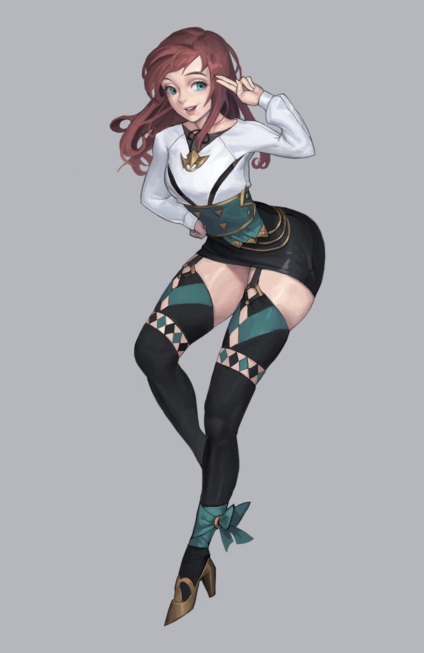 【元素推荐】韩国画师Cotta -作品欣赏130p 韩风角色 美女 - 知乎