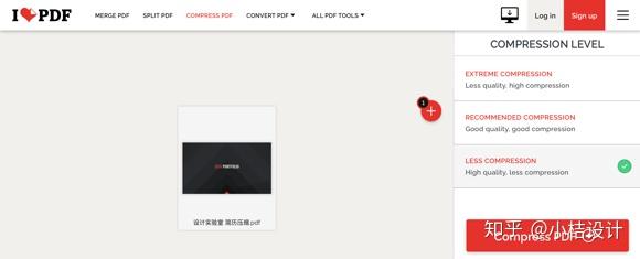 100M的PDF作品集无损压缩到10M的方法 - 知乎