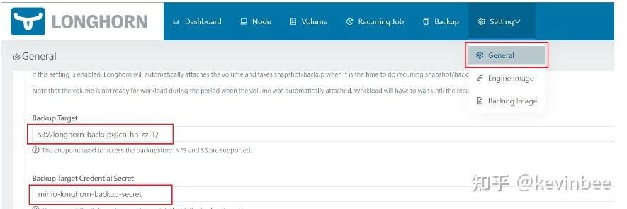 Rancher 使用 Minio 备份 Longhorn 数据卷 - 知乎