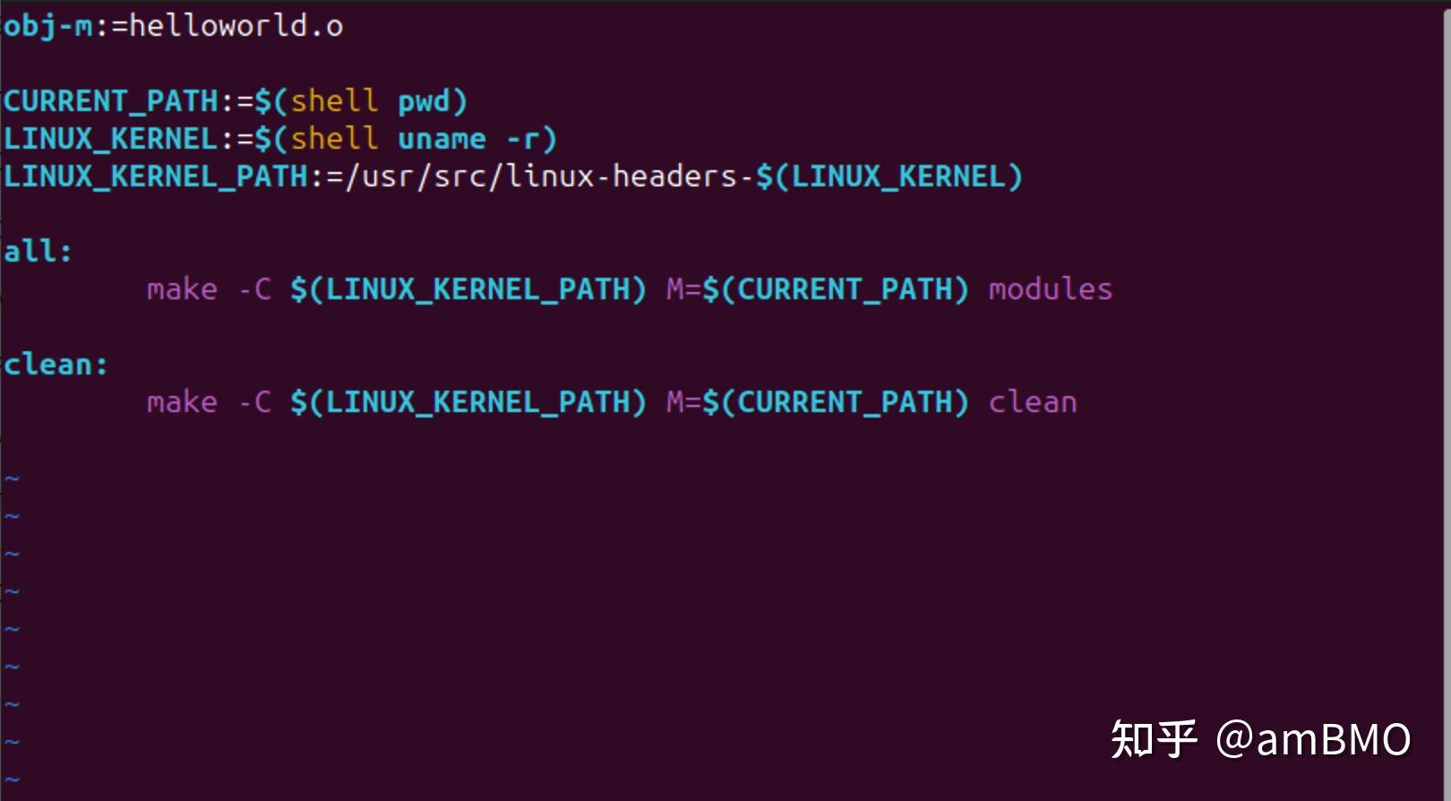Linux内核学习笔记第一章:编写第一个内核模块helloworld(linux操作系统原理与应用) 知乎