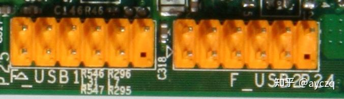 联想主板前置USB、音频接线图解 - 知乎