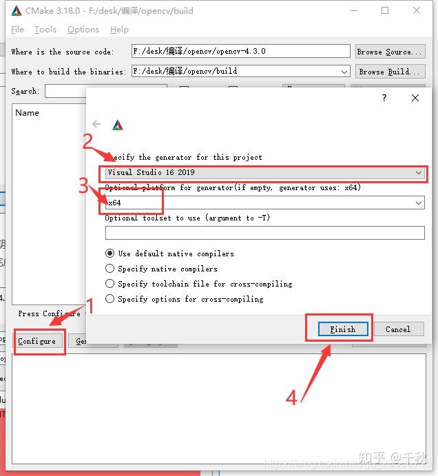 Win10 Vs2019 X64 Cmake 编译opencv4 3 Contrib模块 知乎
