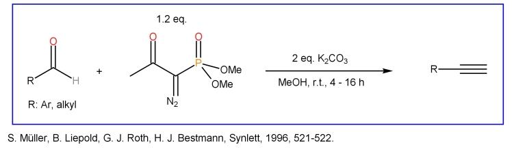 有机人名反应——Seyferth-Gilbert增碳反应（Bestmann-Ohira试剂） - 知乎