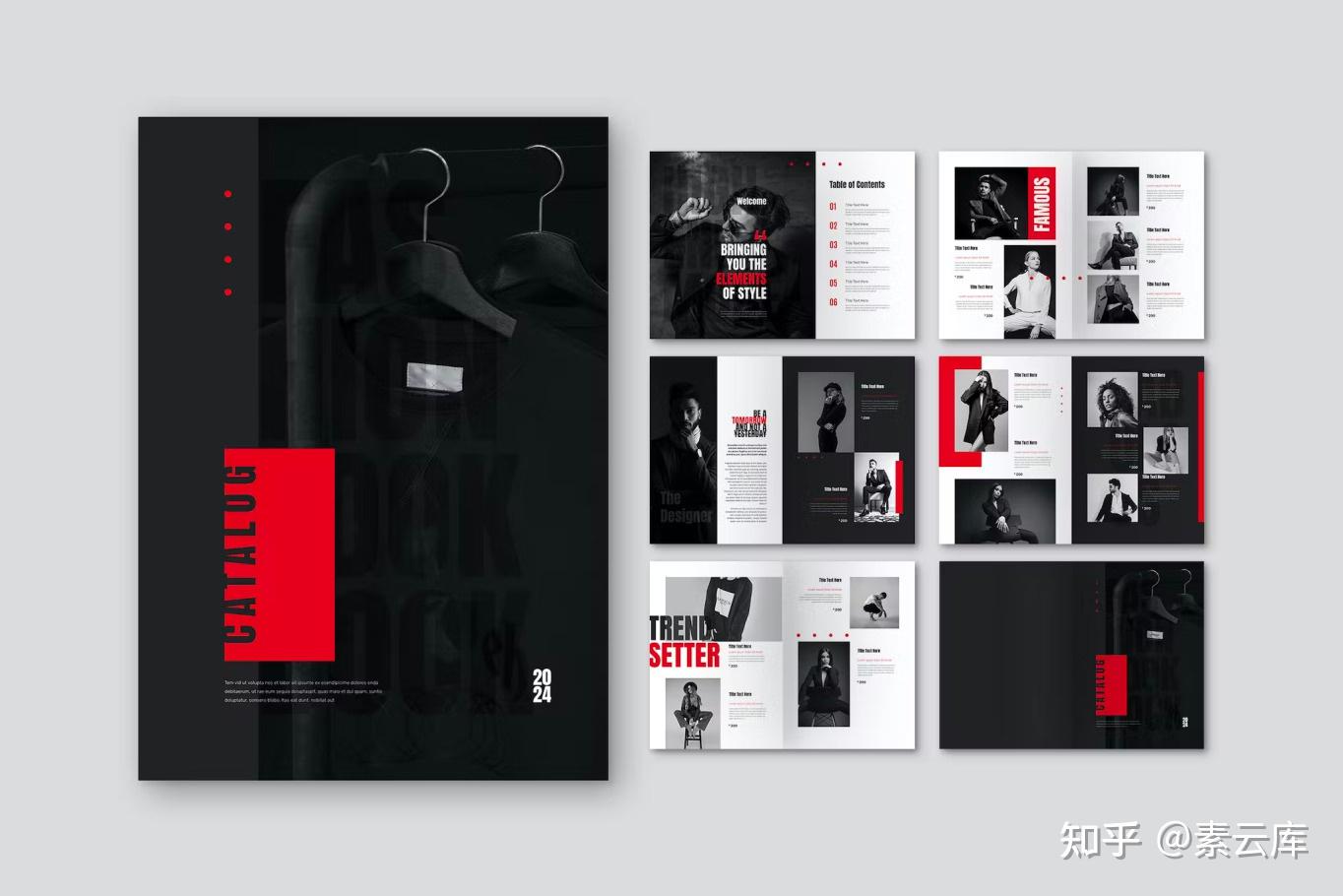 设计素材|画册排版专业设计模板 - 知乎