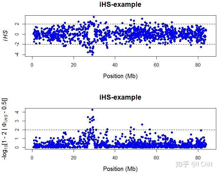 生信小白成长记——如何使用rehh包计算群体内iHS - 知乎