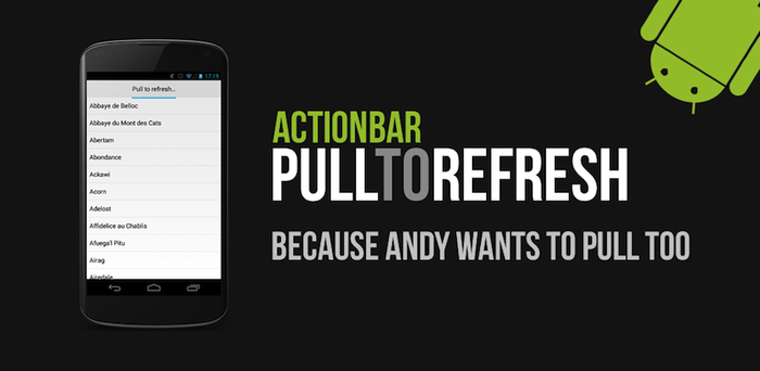 Android几种强大的下拉刷新库 - 知乎
