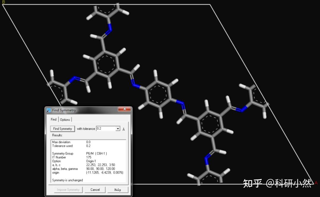 【科研干货】使用Materials Studio构建二维COF 晶胞 - 知乎