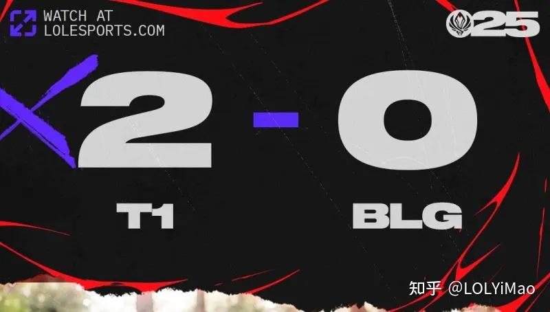 2025MSI淘汰赛T1 3-0 BLG - 知乎
