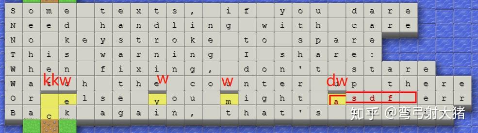 用游戏带你vim入门（vim-adventures推荐及全攻略）（一） - 知乎