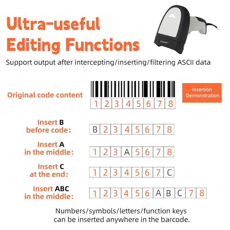 Barcode Scanner and ASCII Code Table - 知乎