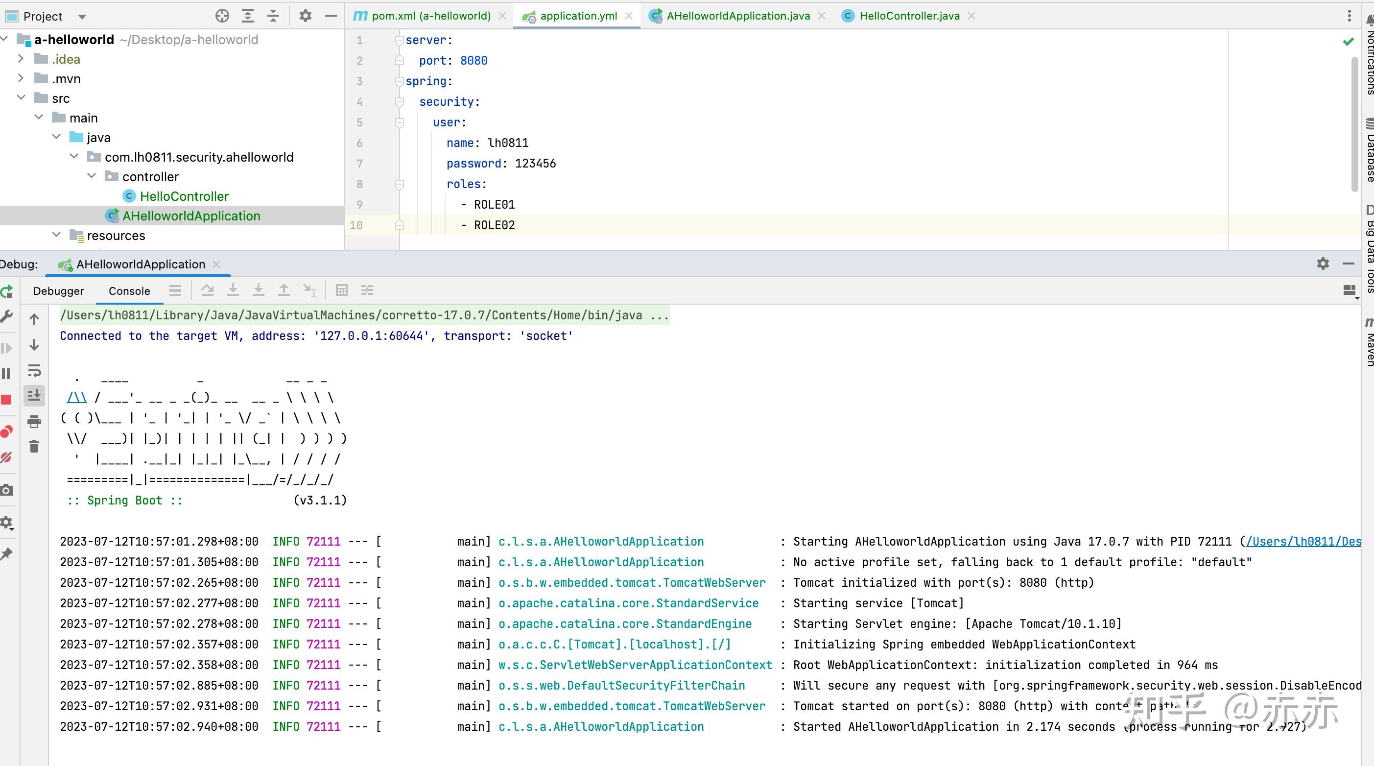 一、SpringSecurity - SpringBoot集成SpringSecurity - 知乎