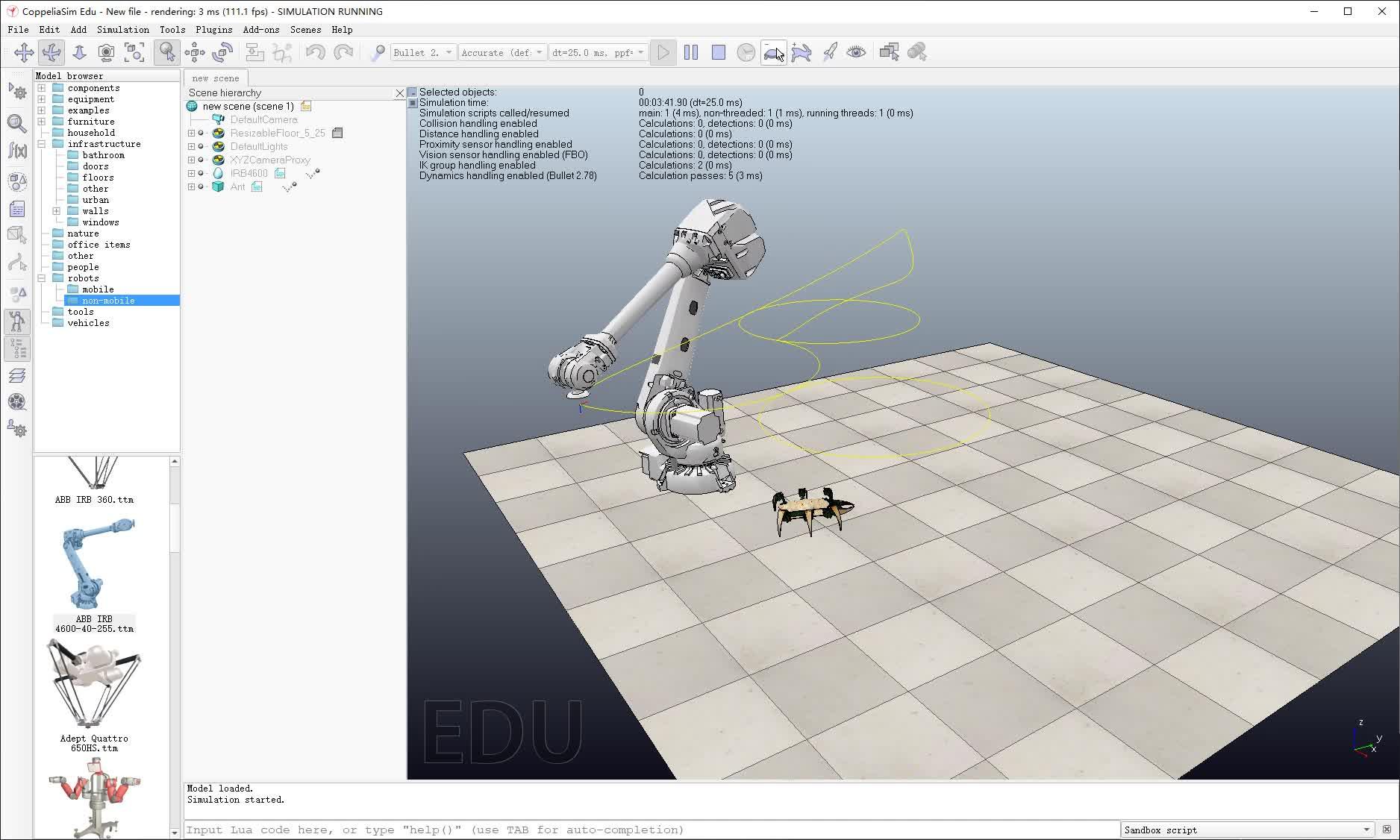 【V-REP自学笔记(二)】使用入门 - 知乎