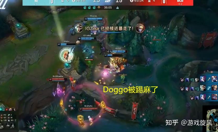 谢谢你Xun掌门？Doggo被人马踢麻了，Uzi时隔895天重返赛场！ - 知乎