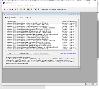 如何从SEER数据库下载数据？——方法详解 - 知乎