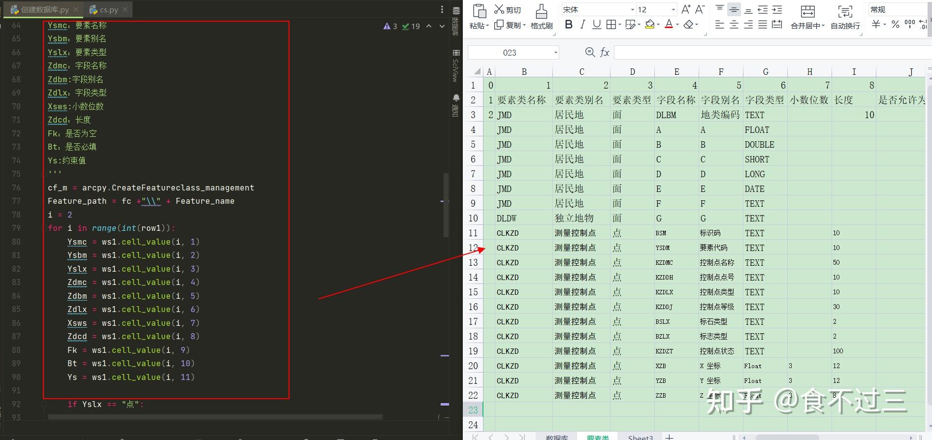 Arcgis根据建库方案用python建库 知乎 1343