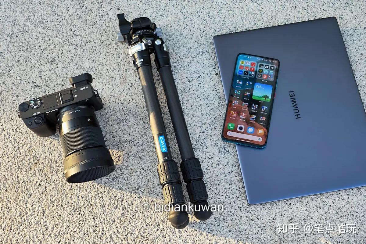 碳纤维无中轴，轻装爬楼：CAVIX凯唯斯W-223D1C便携三脚架 - 知乎