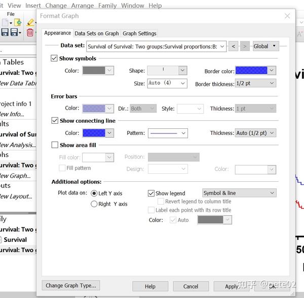 使用Graphpad进行生存分析作图 - 知乎