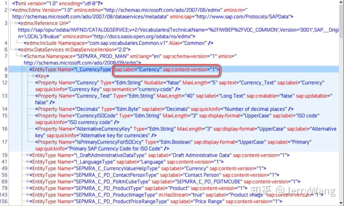 Sap Fiori Elements 应用 Metadataxml 解析成的 Json 对象 知乎