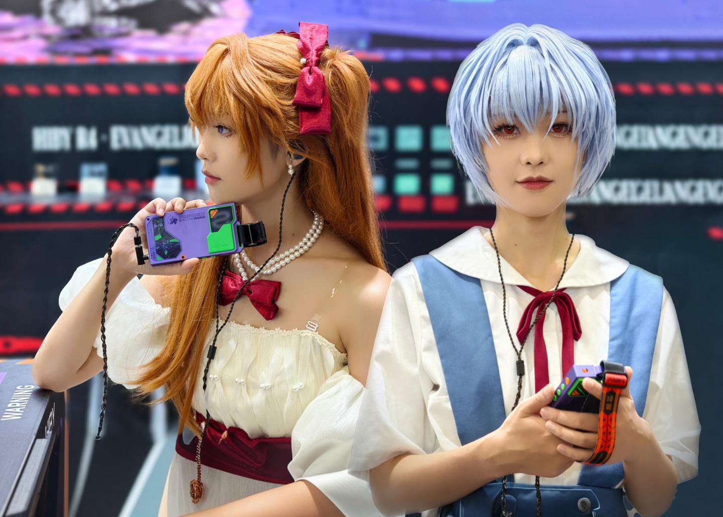 回顾 | “赛博朋克与EVA的融合” SIAS2024深圳国际音频展，Hiby海贝R4《新世纪福音战士》联名版亮相！ - 知乎