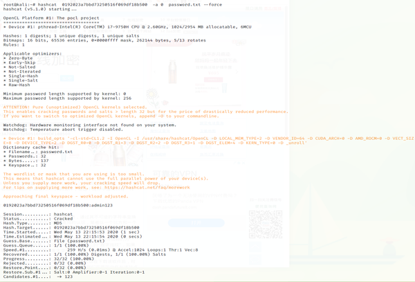 干货 | 世界上最快最高级的密码破解工具Hashcat入门指南 - 知乎