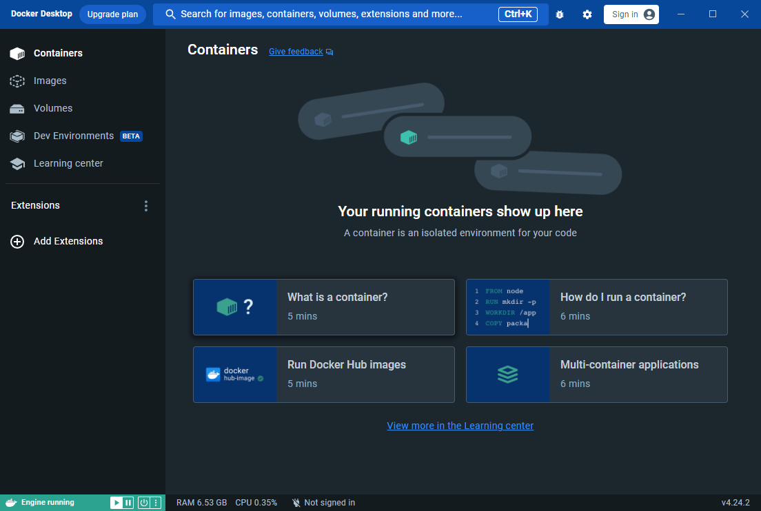 Docker Desktop 使用指南（Windows） - 知乎