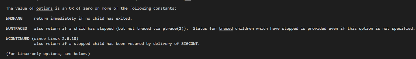 Linux --- waitpid函数 - 知乎