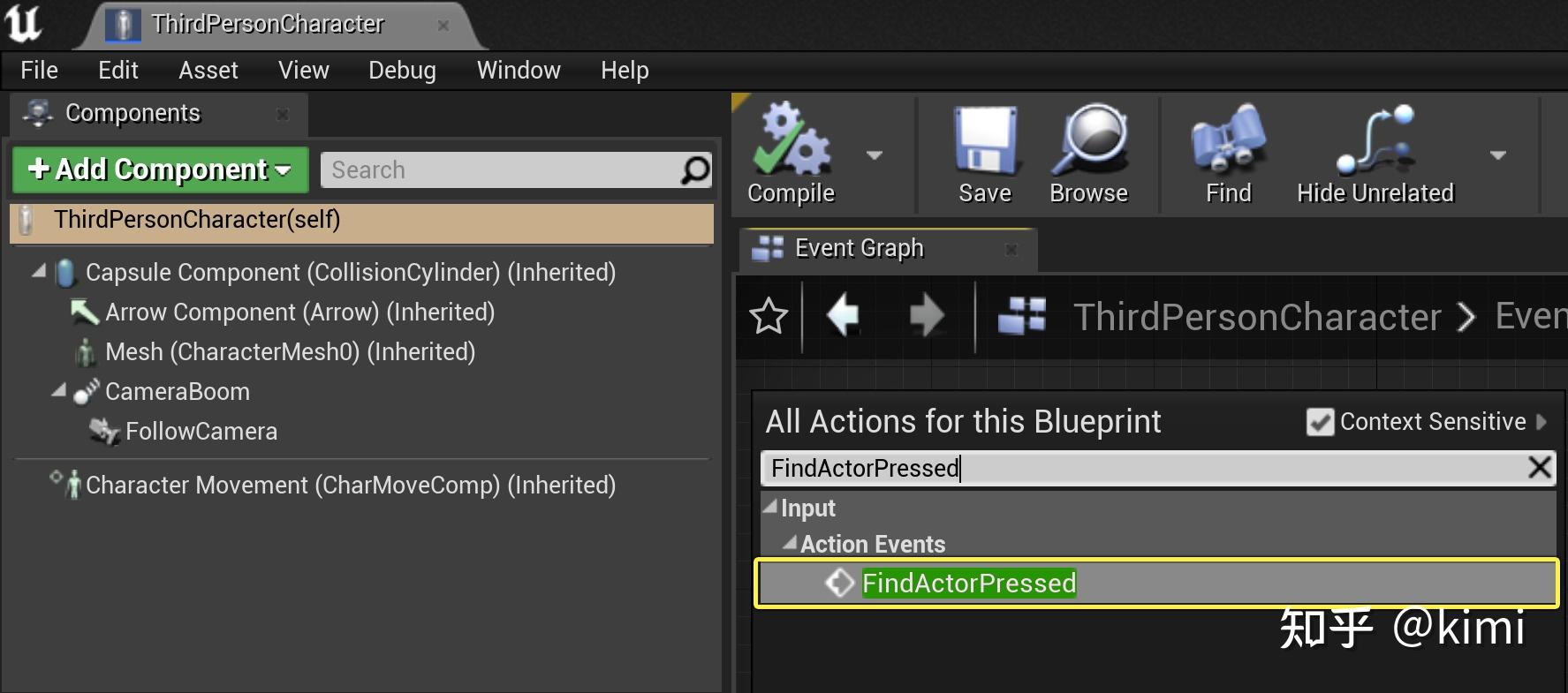 Finding Actors（Blueprint） - 知乎
