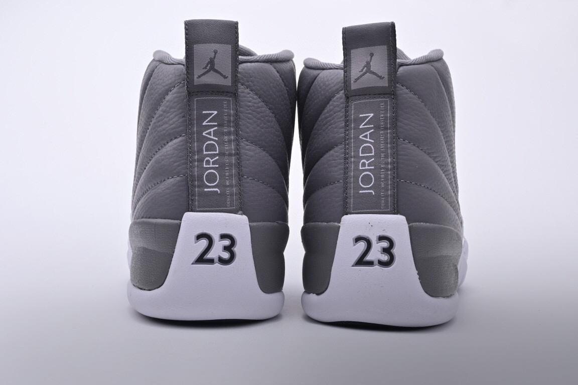 乔丹AJ12 Air Jordan Cool Grey 酷灰白银高帮篮球鞋CT8013-015 - 知乎