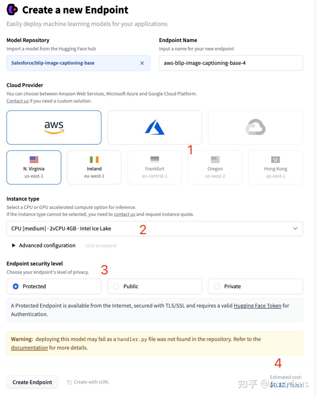 Hugging Face使用（二）：Inference Endpoints - 知乎