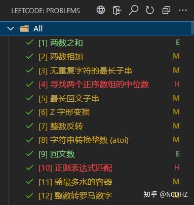 VSCode 中安装LeetCode插件 - 知乎