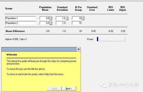 Meta分析统计效能：Power and Precision和G*Power - 知乎
