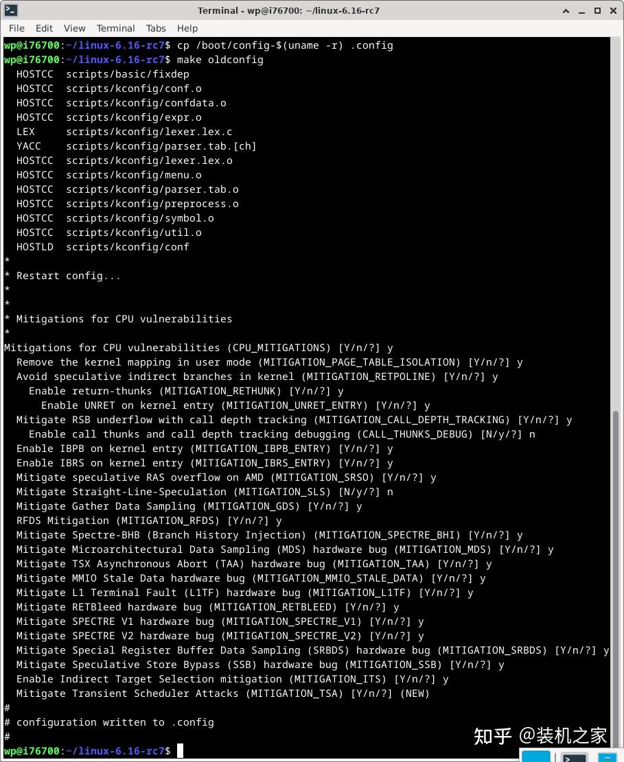 在 Debian 12 上构建 Linux 6.16-rc7 内核 - 知乎
