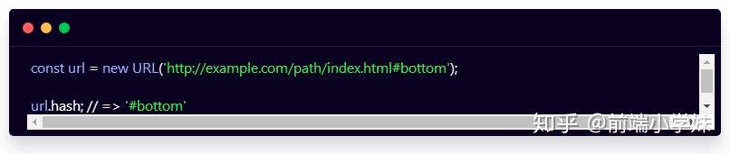 如何在JavaScript中解析URL：例如主机名，路径名，查询，哈希？ - 知乎