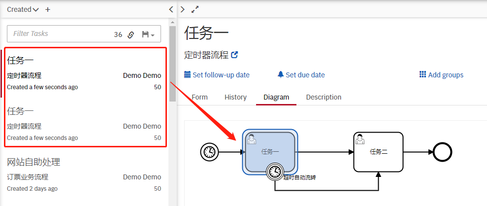 Camunda定时器事件（Timer Events）示例 - 知乎