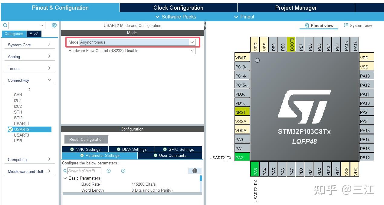 第六课 ：STM32串口通信USART - 知乎