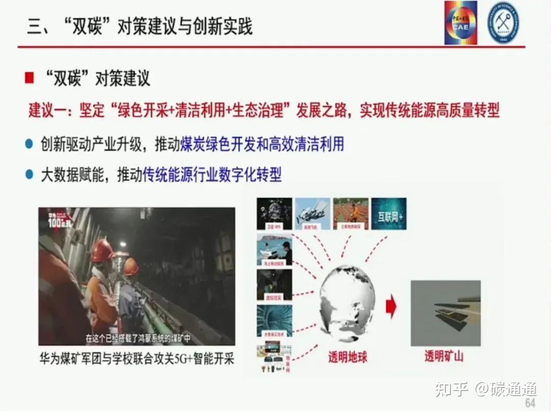 袁亮院士：我国碳达峰碳中和战略及路径思考（附PPT下载） - 知乎