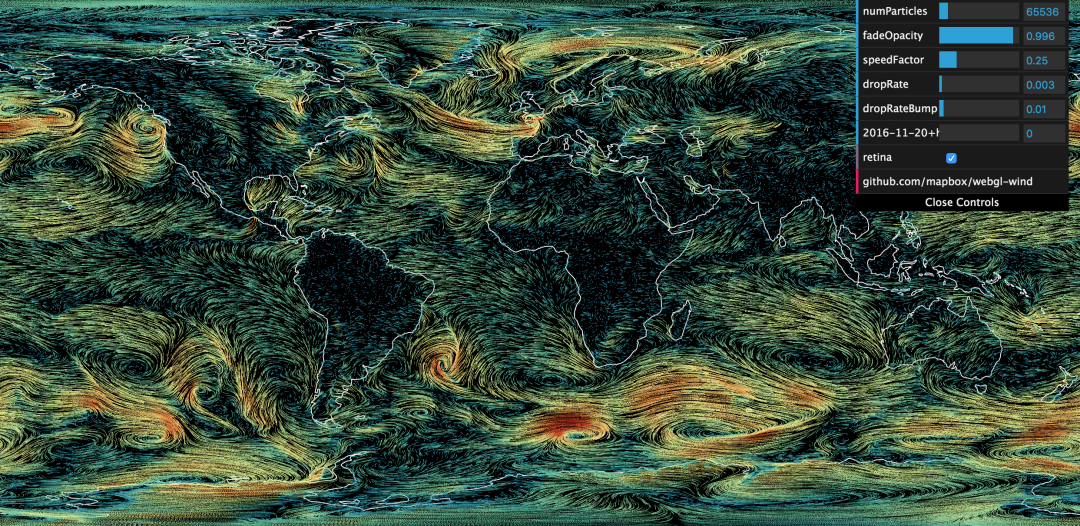这张气象数据——风场可视化地图是怎么做的？ Mapbox 技术大牛倾囊相授 - 知乎