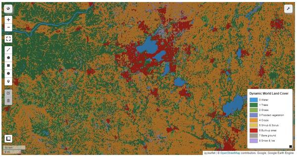 Dynamic World data download - 知乎