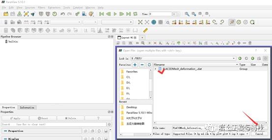 FLAC3D结果在Paraview中后处理(3)-切片、测点测线、动图 - 知乎
